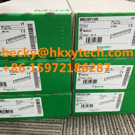 Schneider Electric BMEXBP1200 Backplane for use with BMEP58 Processor ...